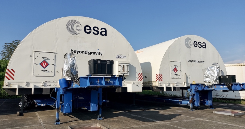 Abgespacete Beschriftung für Beyond Gravity