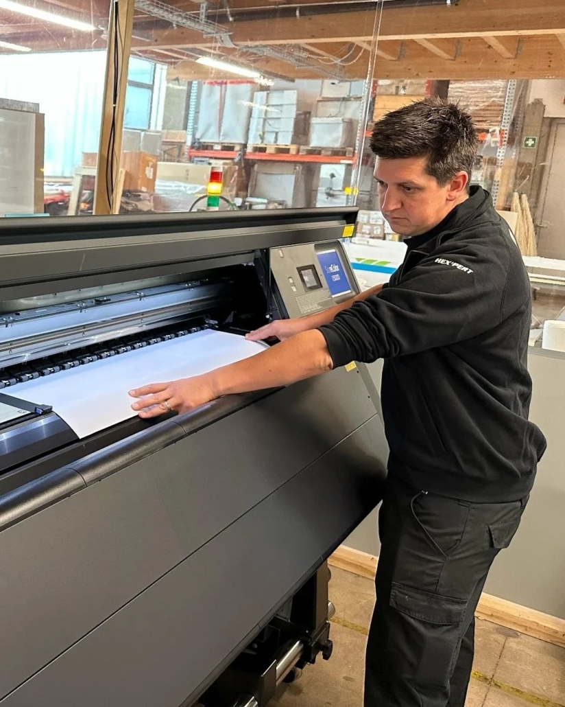 Produktionsleiter Markus Jost stellt sein Know-how unter Beweis